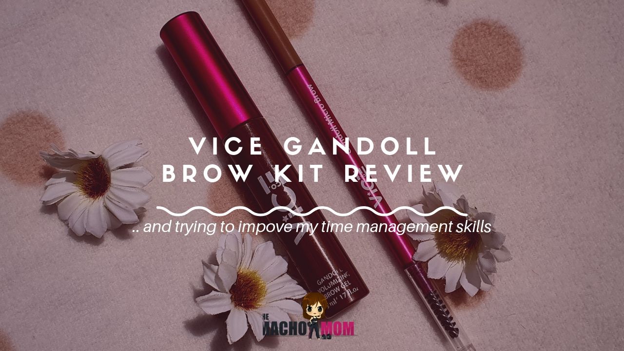 VICE Gandoll Brow Kit Review (Soft Brown) + trying to impove my time ...