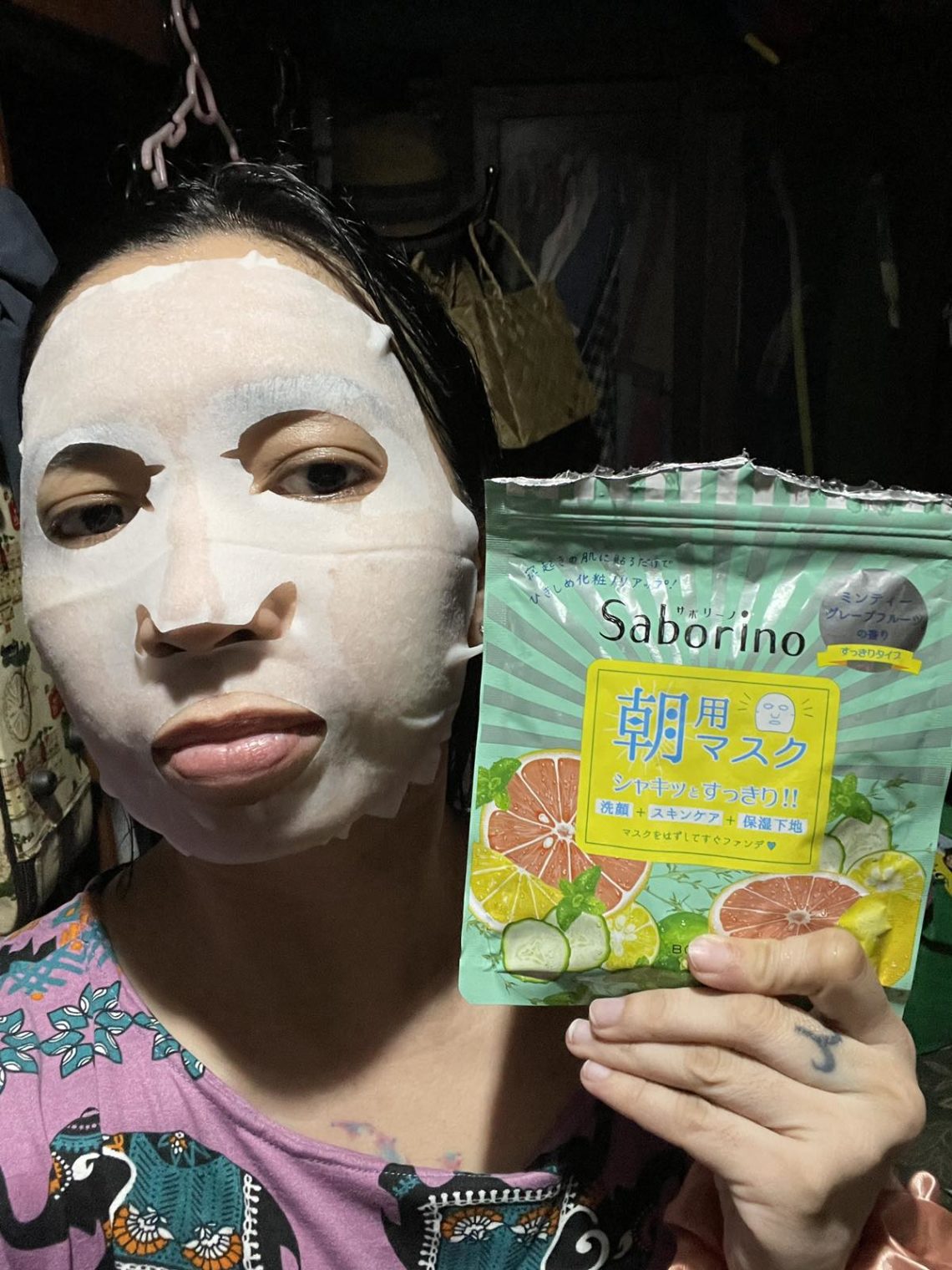 REVIEW: Saborino Morning Facial Sheet Mask Minty Fresh