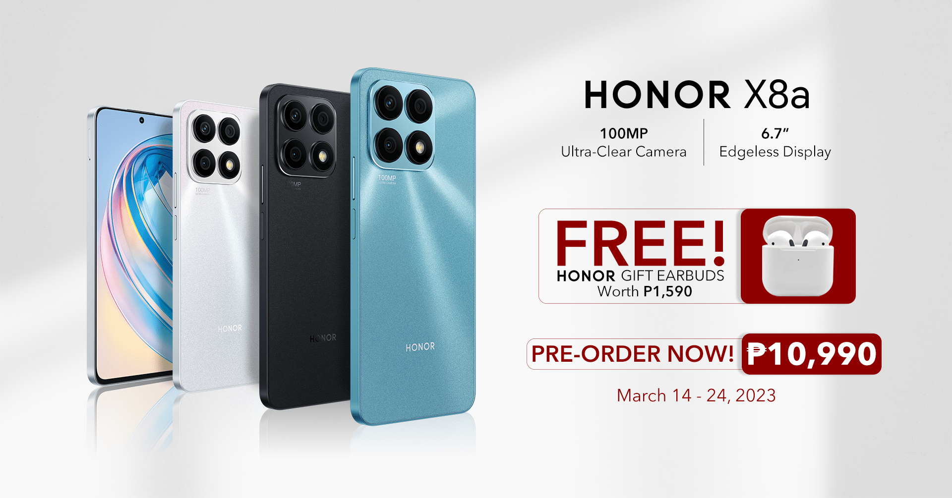 HONOR X8a: Most affordable 100MP Ultra-Clear Camera, launched at Php ...